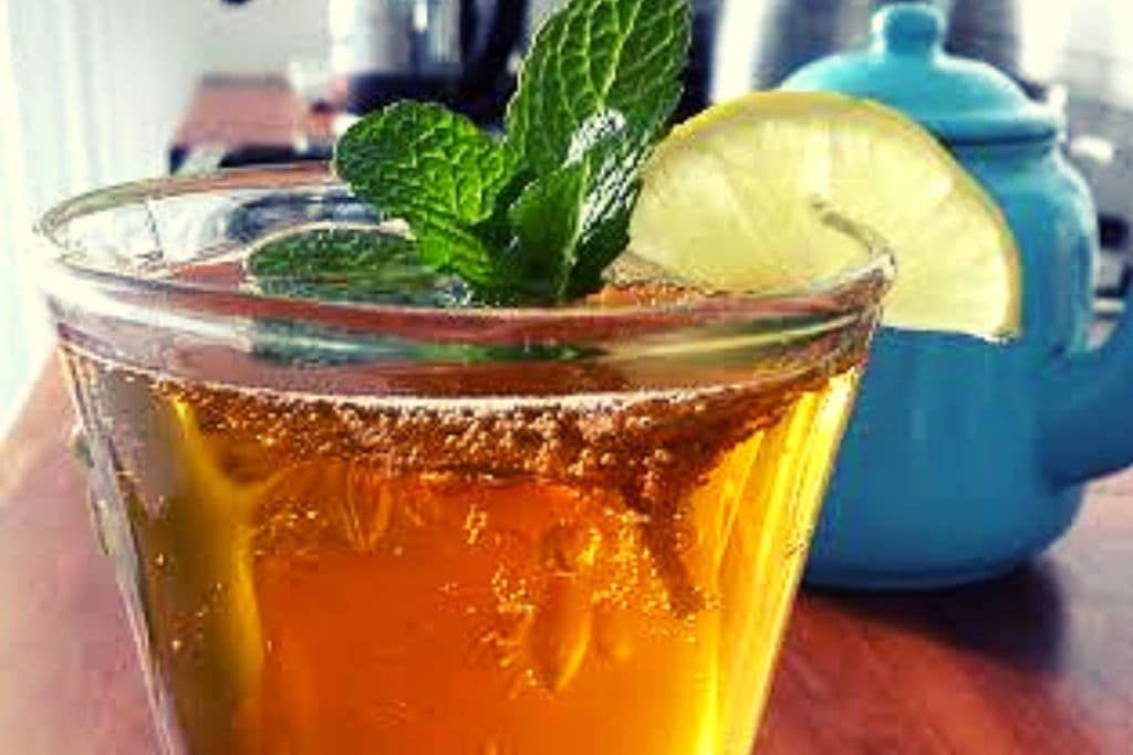 Peppermint Iced Tea - Living Sober